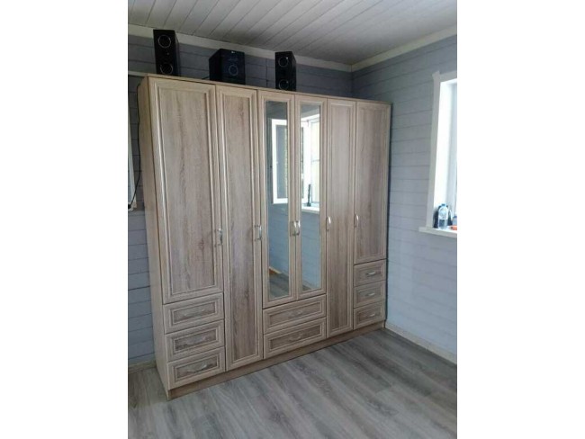 Шкаф шестистворчатый ШК-6/6 недрого в Минске в мебельном магазине ...